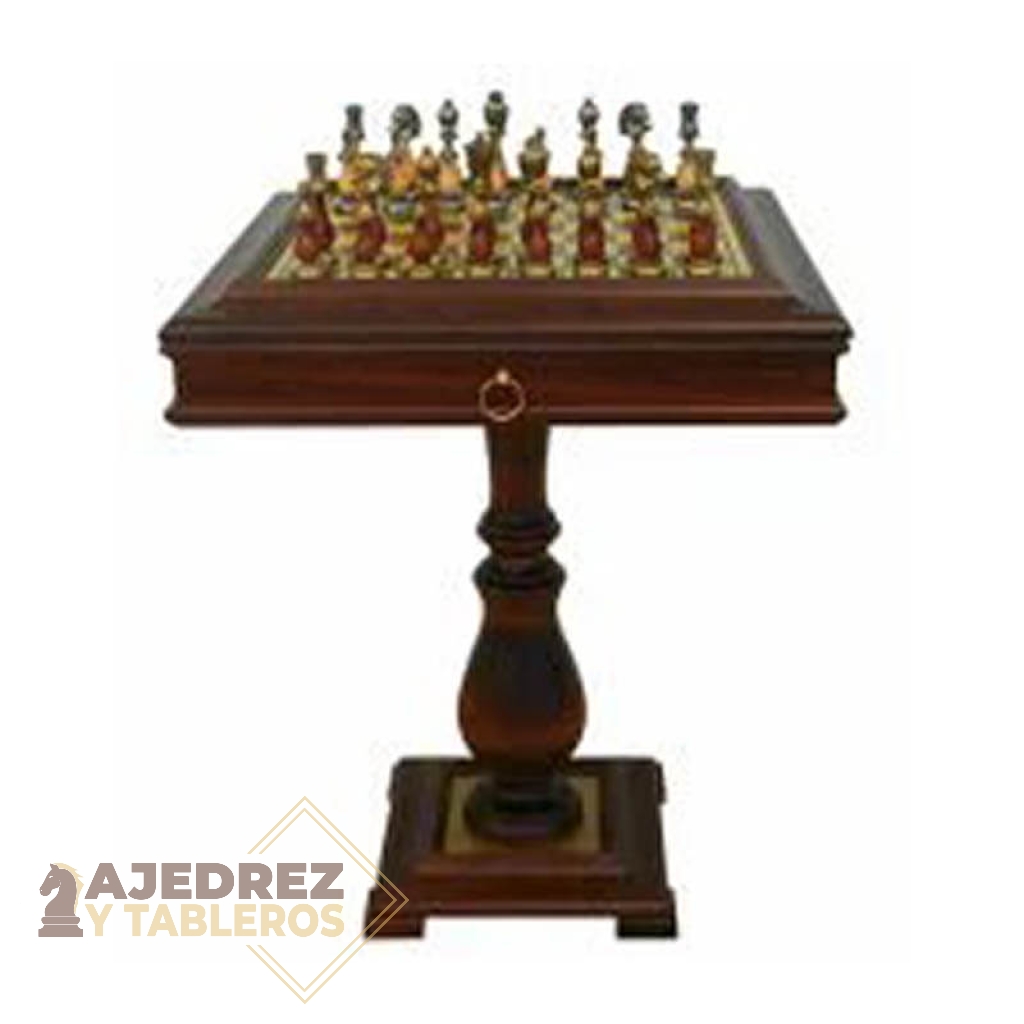 Tablero De Ajedrez De Madera W/O De 35x35 Cm • Ajedrez Y Tableros